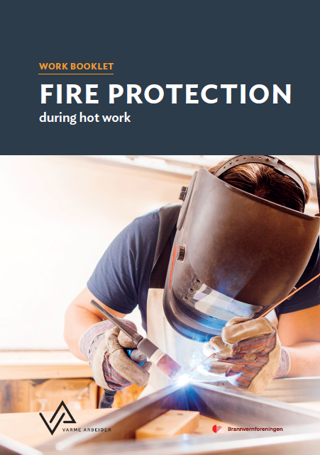 Arbeidshefte: Brannvern ved utførelse av varme arbeider (Engelsk)